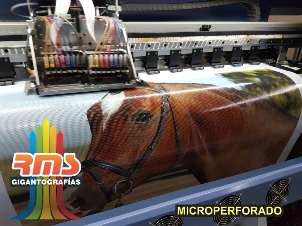 Impresión de vinilo microperforado – Gigantografías